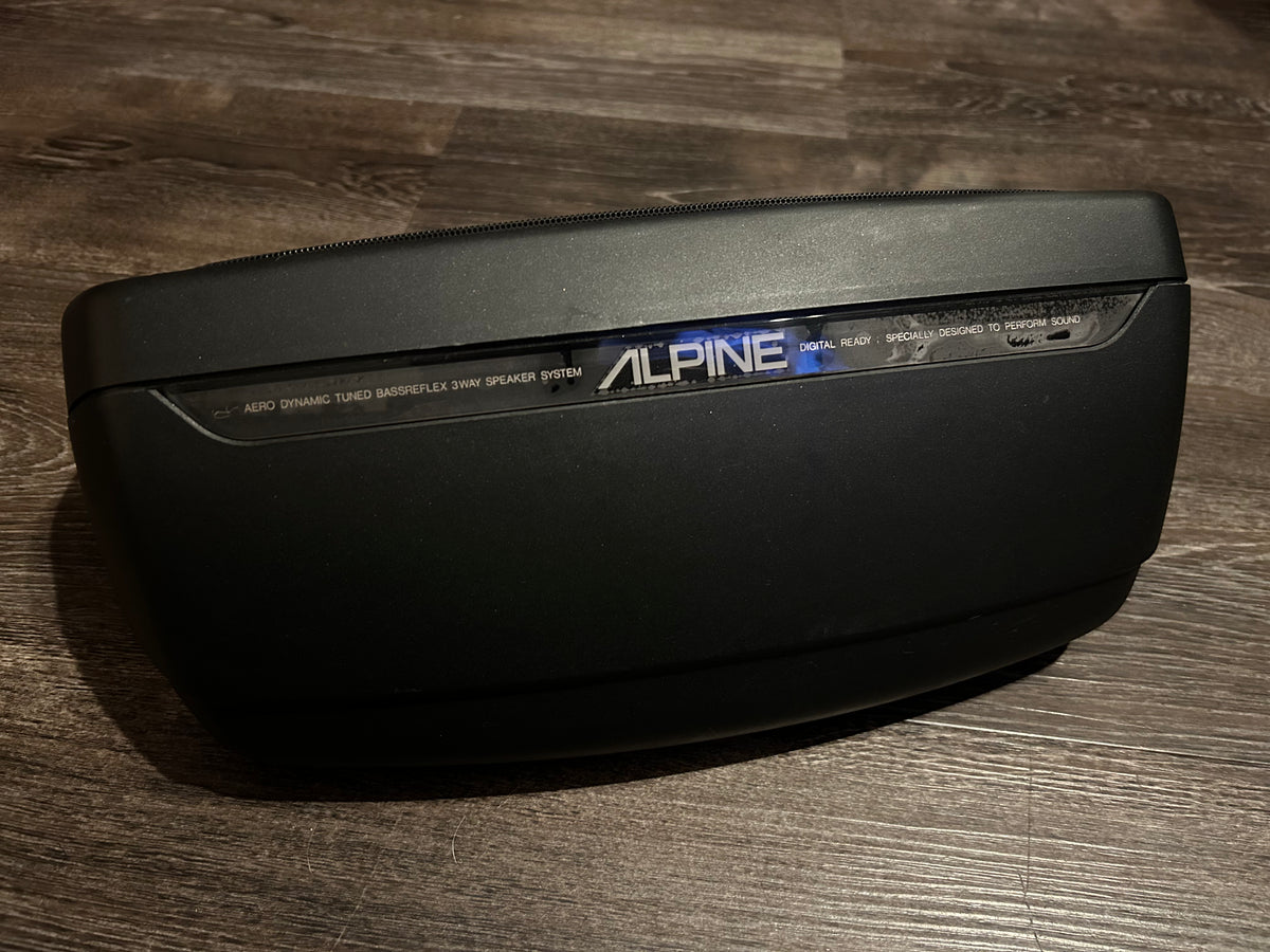 Alpine 6442 3-Way Illuminated Parcel Shelf Speakers – Smartkrew