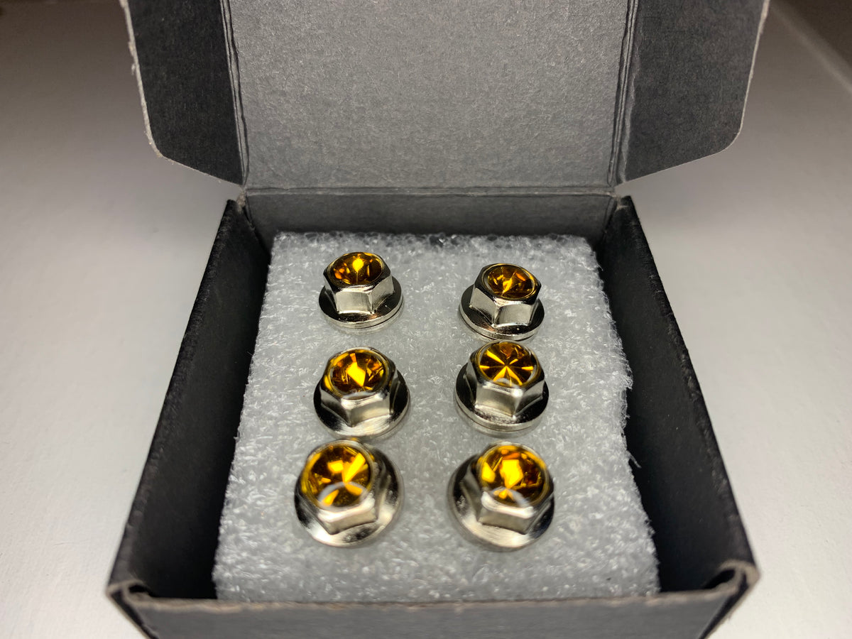 Handmade Gold Topaz Jeweled Steering Wheel Hardware – Smartkrew