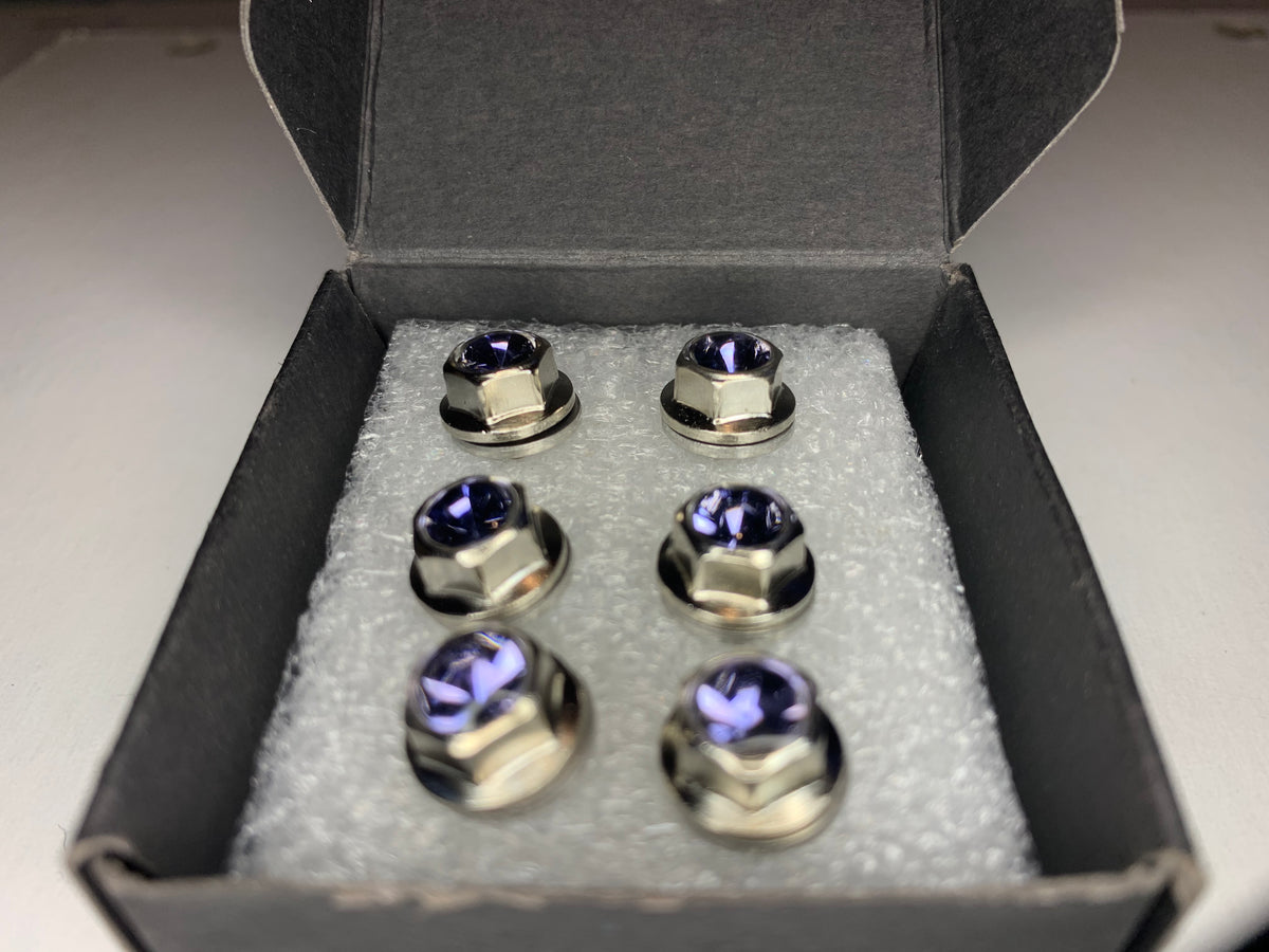 Handmade Tanzanite Jeweled Steering Wheel Hardware – Smartkrew